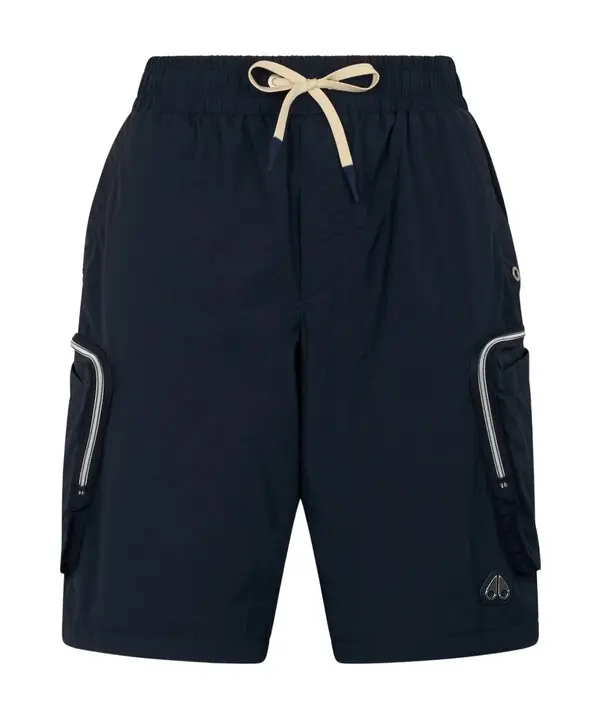 Moose Knuckles Tristan Crinkle Drawstring Shorts