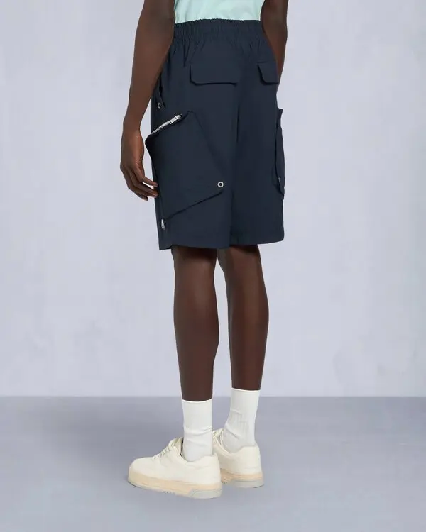 Moose Knuckles Tristan Crinkle Drawstring Shorts
