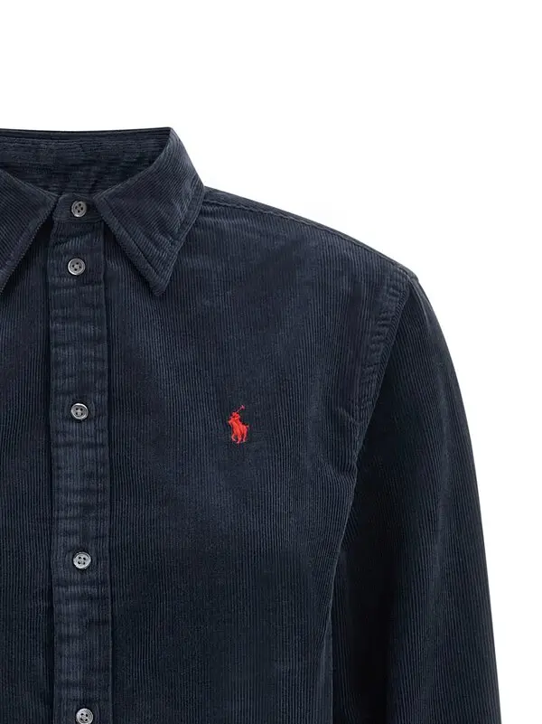 Polo Ralph Lauren Long Sleeve Embroidered Logo Shirt