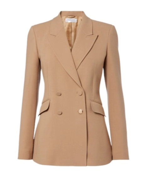 Gabriela Hearst Stephanie Virgin Wool Blazer - Nude