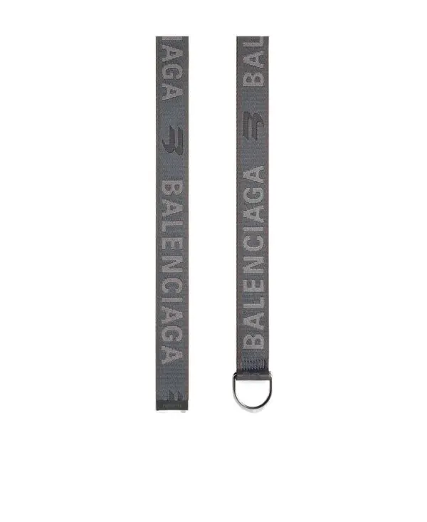 Balenciaga D Ring Belt - Gray