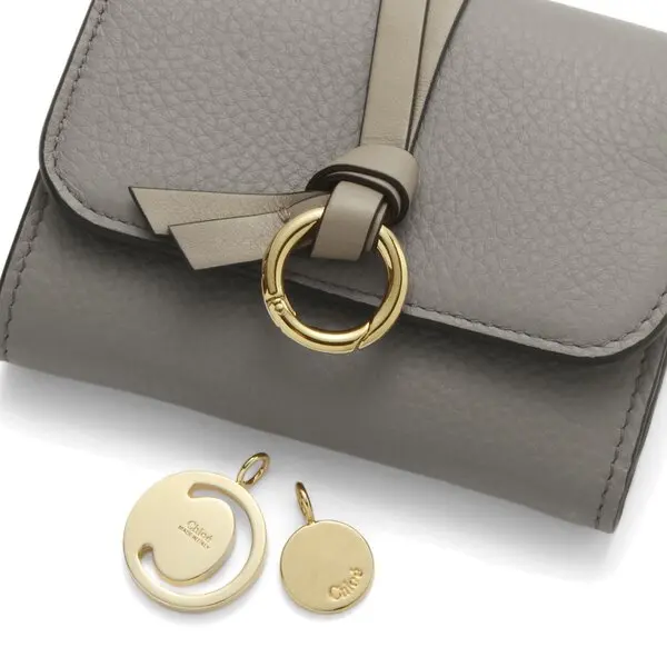 Chloé Mini Alphabet Tri-fold Wallet
