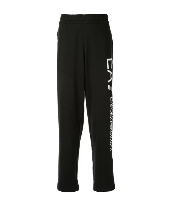 EA7 Logo-print Track Pants - Black