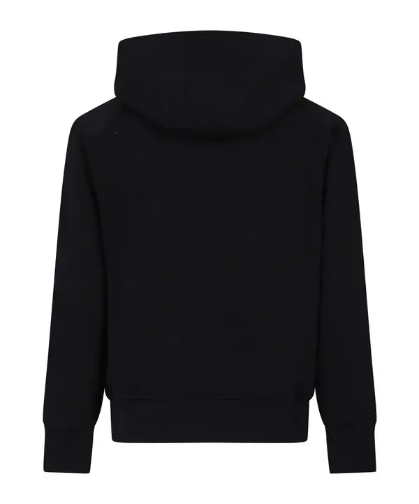 BARROW Stripe-detailed Zip-up Hoodie