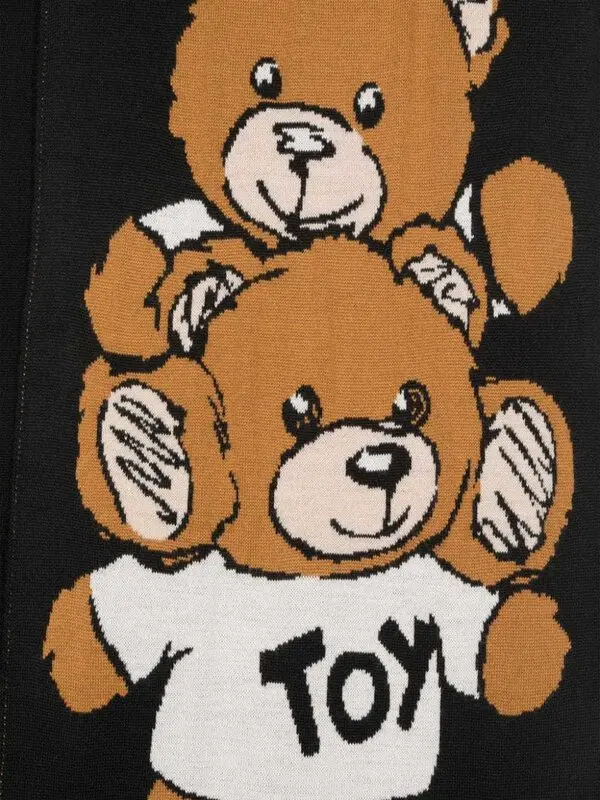 Moschino Teddy Bear-motif Scarf