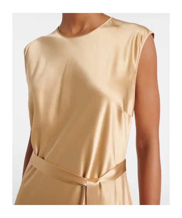 JOSEPH Belted Midi Dress