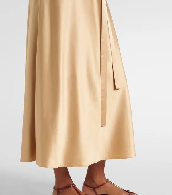 JOSEPH Belted Midi Dress