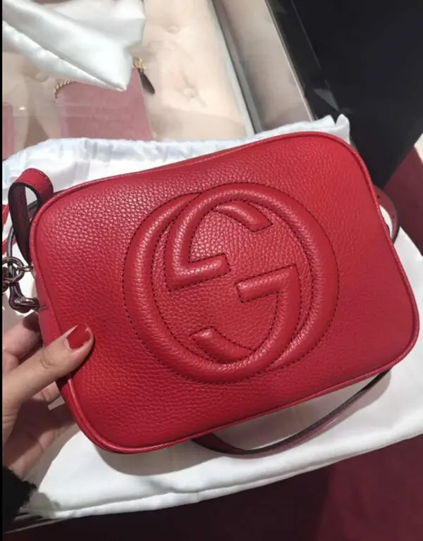 Gucci Soho Disco Small Leather Shoulder Bag