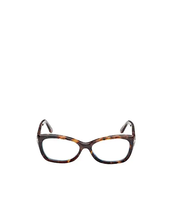 TOM FORD Rectangular Frame Glasses - Brown