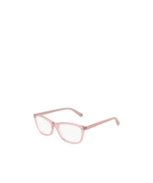 Stella McCartney Transparent Rectangle Frame Glasses