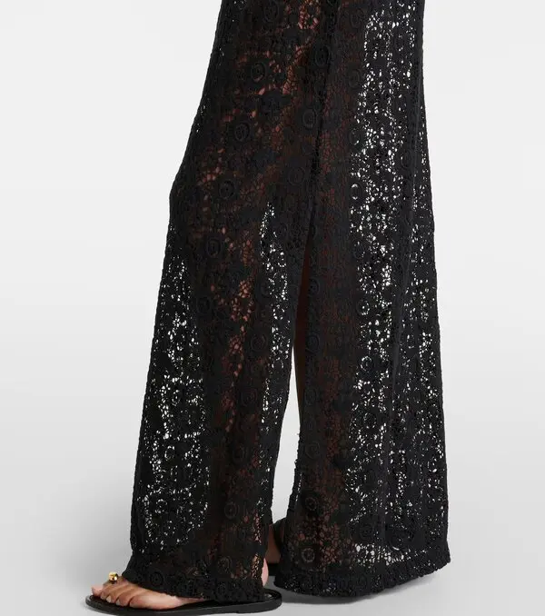 NILI LOTAN Lace Maxi Dress