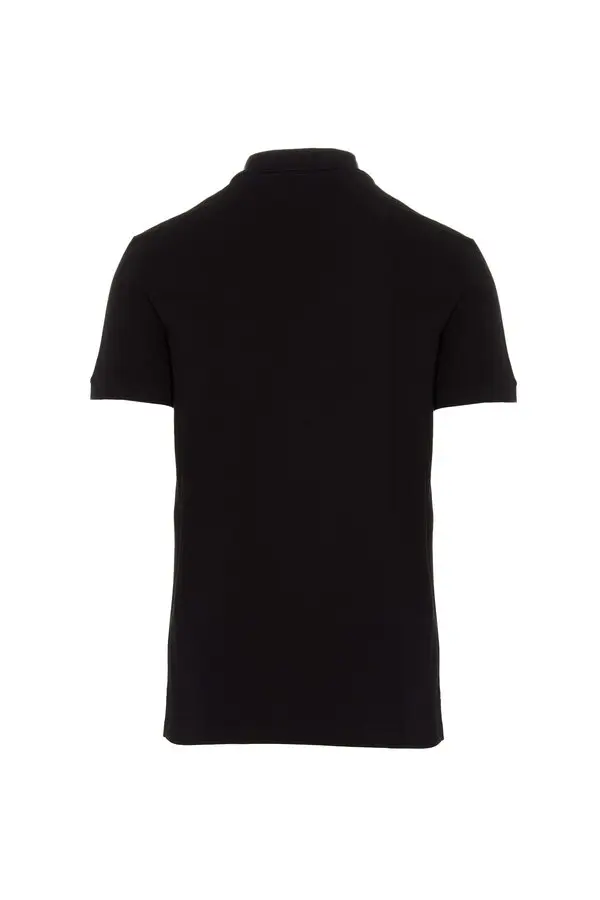 Alexander McQueen Skull Patch Polo Shirt