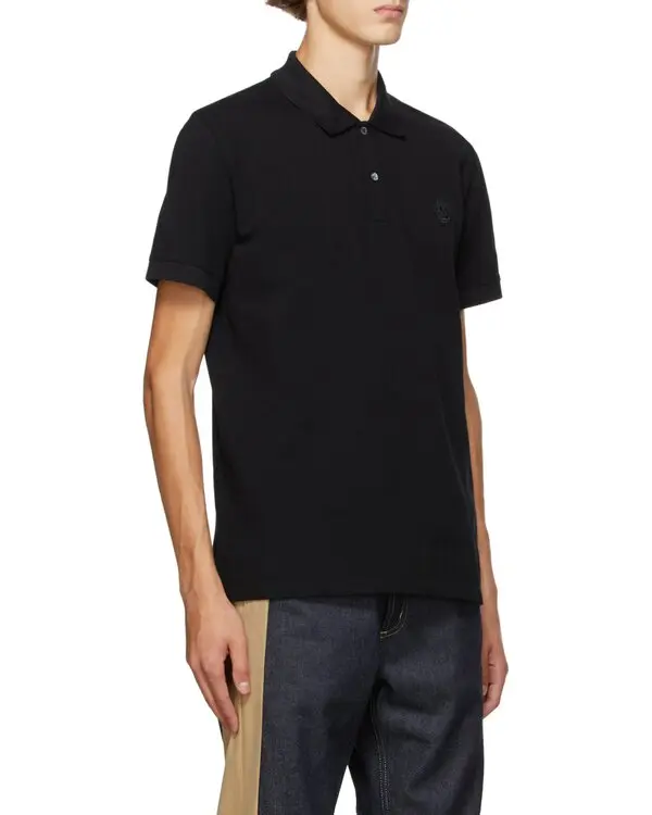 Alexander McQueen Skull Patch Polo Shirt