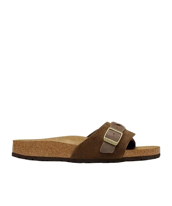 BIRKENSTOCK Oita Braided Buckle-fastening Sandals - Brown