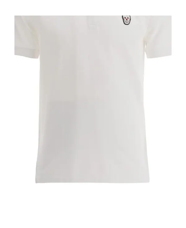 Alexander McQueen Skull Patch Polo Shirt