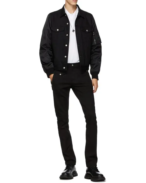 Alexander McQueen Skull Patch Polo Shirt