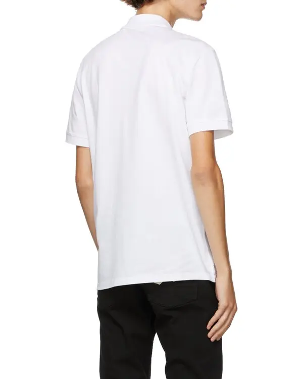 Alexander McQueen Skull Patch Polo Shirt