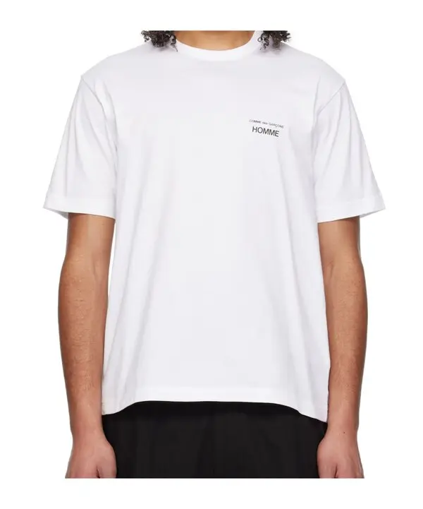Comme Des Garçons Short-sleeved T-shirt - White