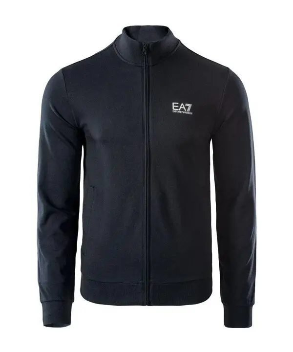 EA7 Chest-logo Lightweight Jacket - Black