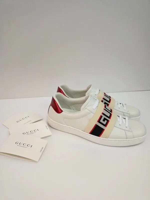 Gucci Stripe Leather Sneaker
