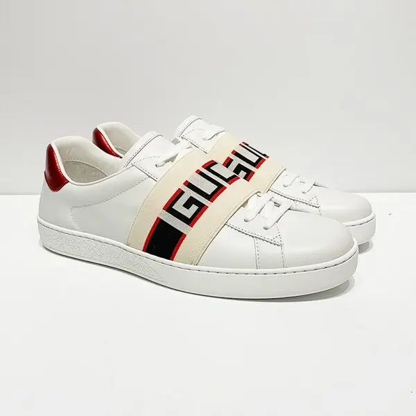 Gucci Stripe Leather Sneaker