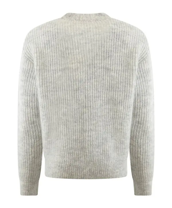 Drole De Monsieur Long-sleeved Knitted Cardigan