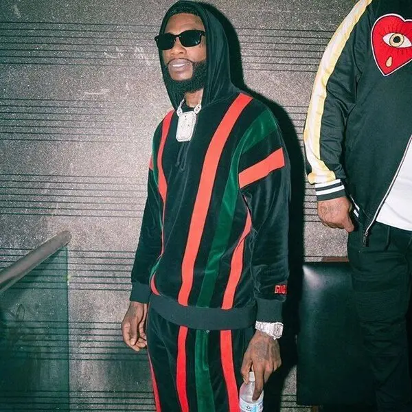 Gucci Striped Hooded Sweater