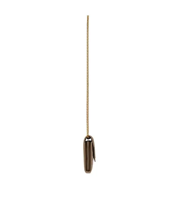 Saint Laurent Cassandre Matelassé Chain Wallet