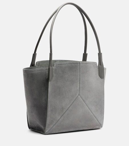 Victoria Beckham Small Suede Top-handle Bag