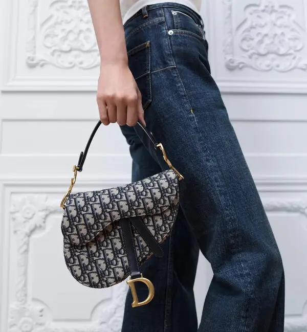 Dior Small Saddle Bag With Strap