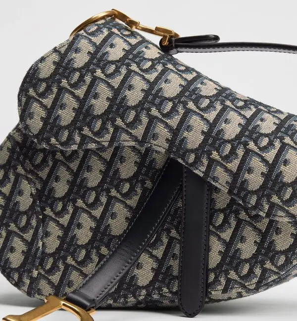 Dior Small Saddle Bag With Strap