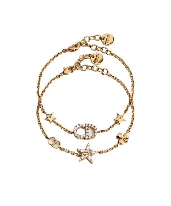 Dior Clair D Lune Bracelet Set - Yellow