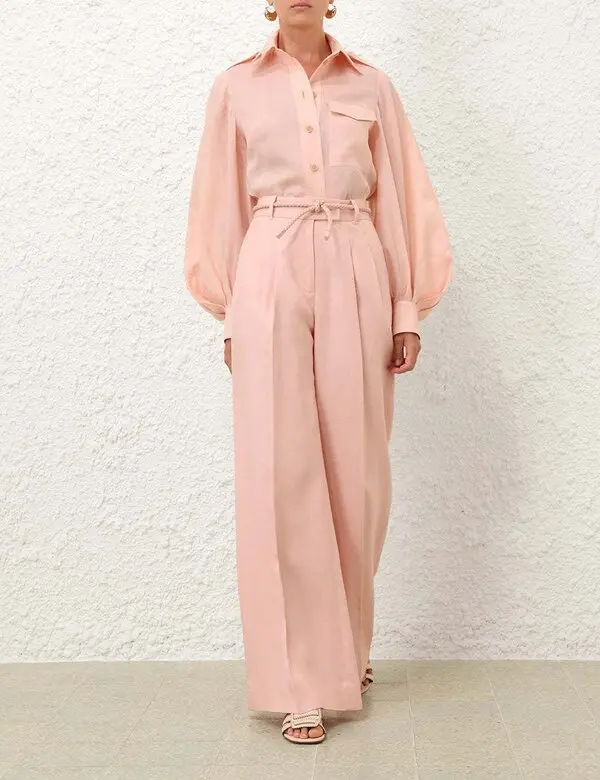Zimmermann Utility Button-up Shirt