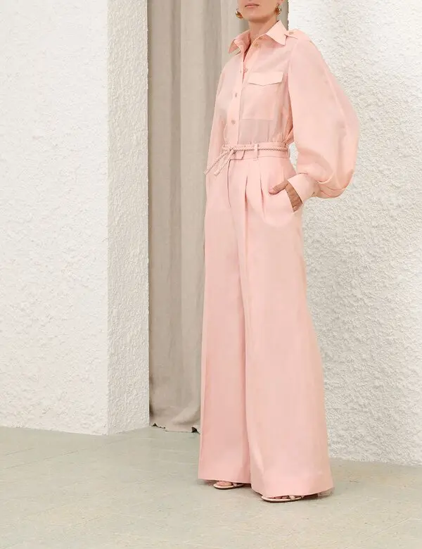 Zimmermann Utility Button-up Shirt