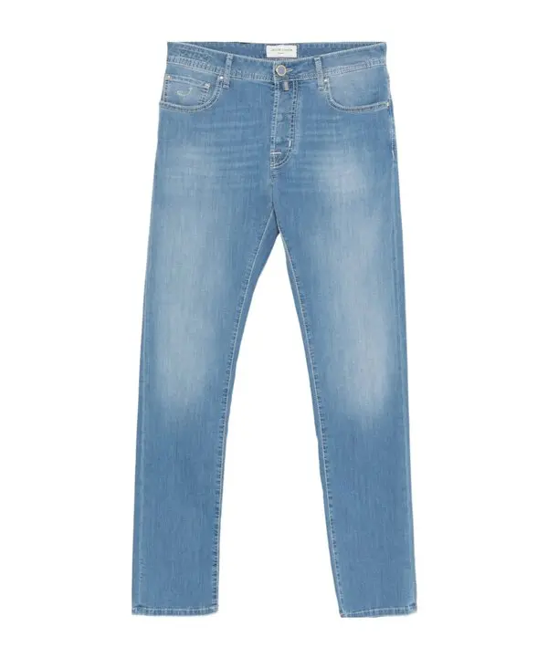 Jacob Cohen Belt-tethered Jeans - Light Blue