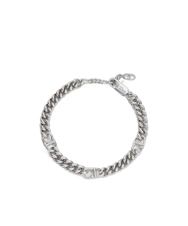 Dior Cd Icon Thin Chain Link Bracelet