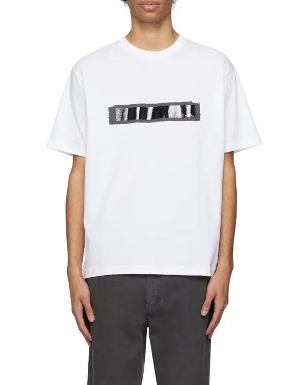 A.p.c. Logo Printed Crewneck T-shirt