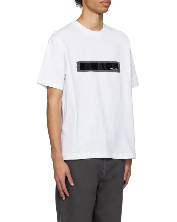 A.p.c. Logo Printed Crewneck T-shirt