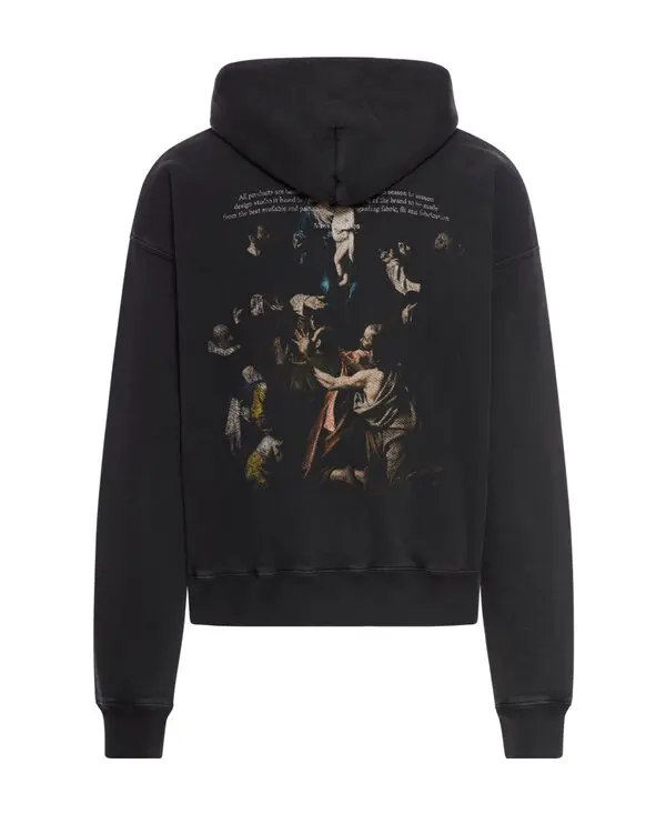 Off-White Stamp Mary Drawstring Hoodie