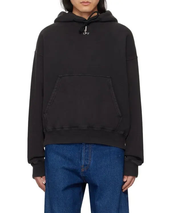 Off-White Stamp Mary Drawstring Hoodie