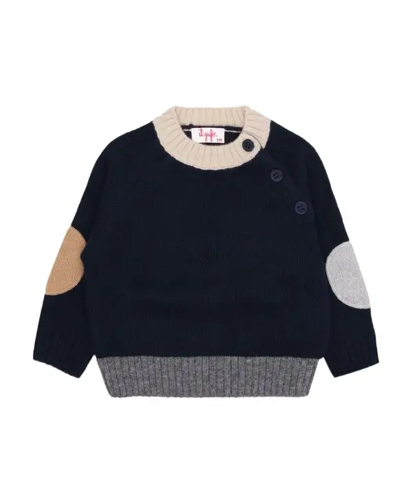 IL GUFO Spliced Detail Sweater