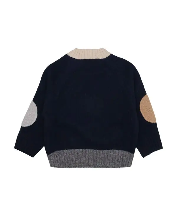 IL GUFO Spliced Detail Sweater