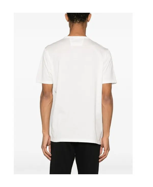 C.P. COMPANY Logo-patch Cotton T-shirt