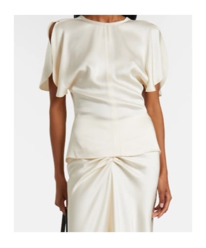 Victoria Beckham Crew Neck Top