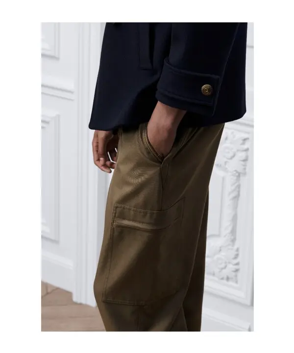 Dior Cargo Pants With Embroidery