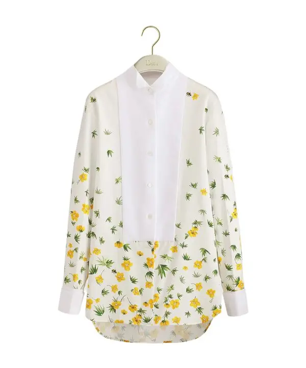 Dior Blouse With Plastron