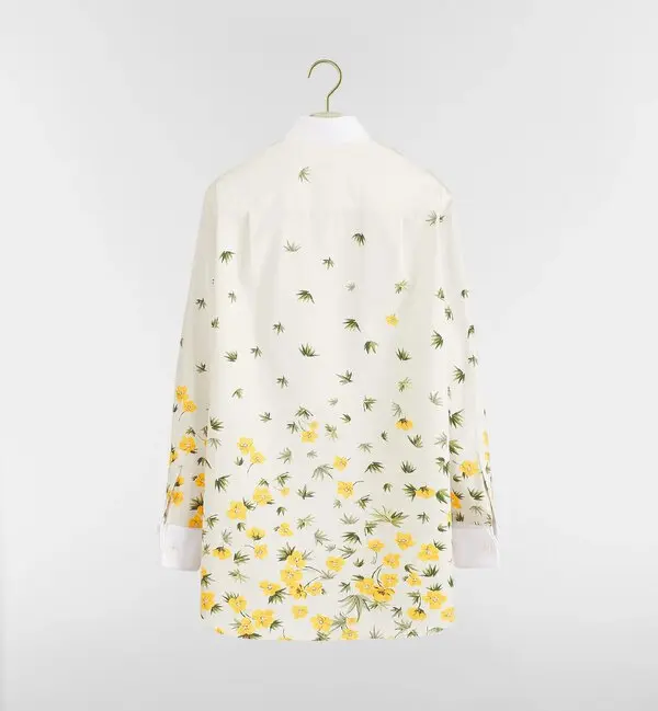 Dior Blouse With Floral Print And Bee Motif