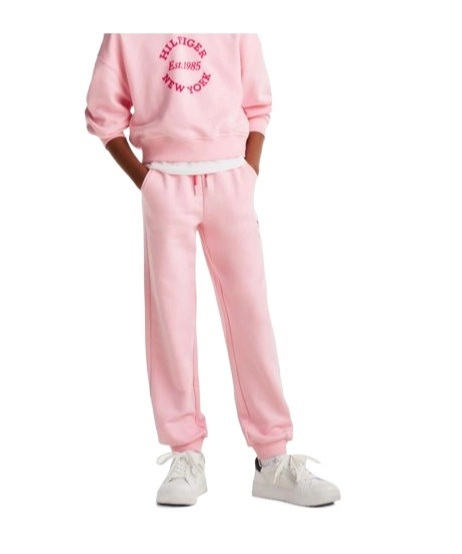 Tommy Hilfiger Elastic Waist Jogging Pants - Pink