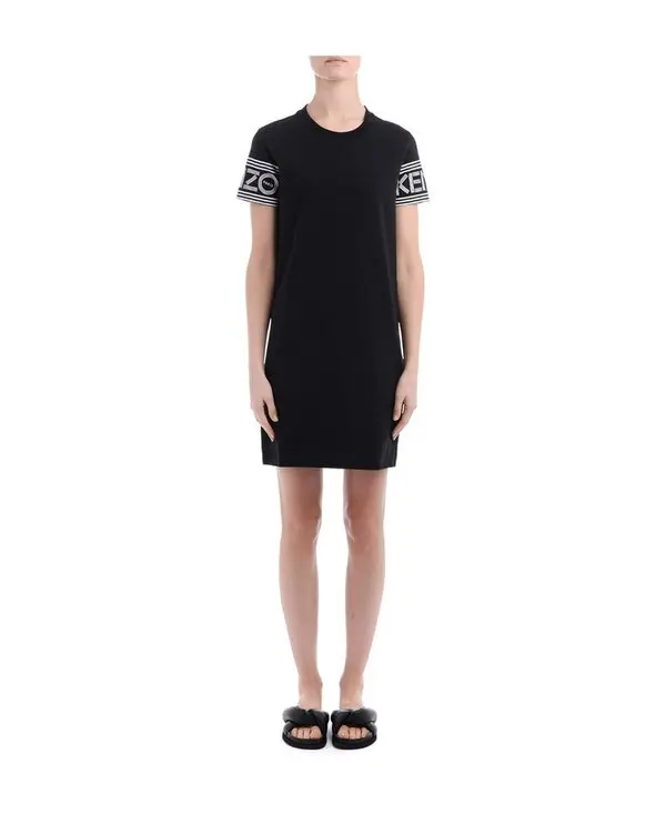 Kenzo Logo Sleeve T-shirt Dress