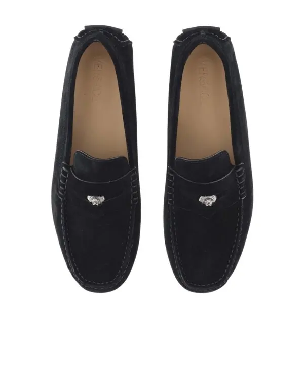 Versace Medusa Head Slip-on Loafers
